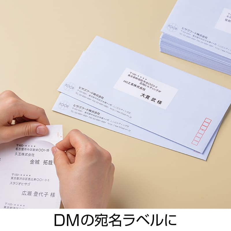 FSC®認証 A4タックシール 20面｜HISAGO ヒサゴ株式会社｜ラベル・伝票・雑貨・ラミネーター