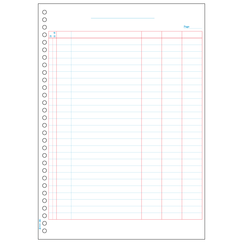 元帳 A4タテ 30穴｜HISAGO ヒサゴ株式会社｜ラベル・伝票・雑貨・ラミネーター