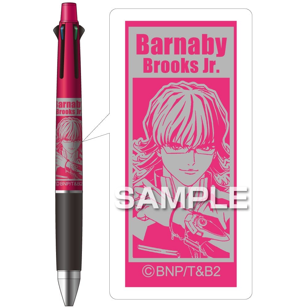 TIGER & BUNNY 2 ジェットストリーム4＆1／バーナビー・ブルックス Jr.｜HISAGO ヒサゴ株式会社｜ラベル・伝票・雑貨・ラミネーター