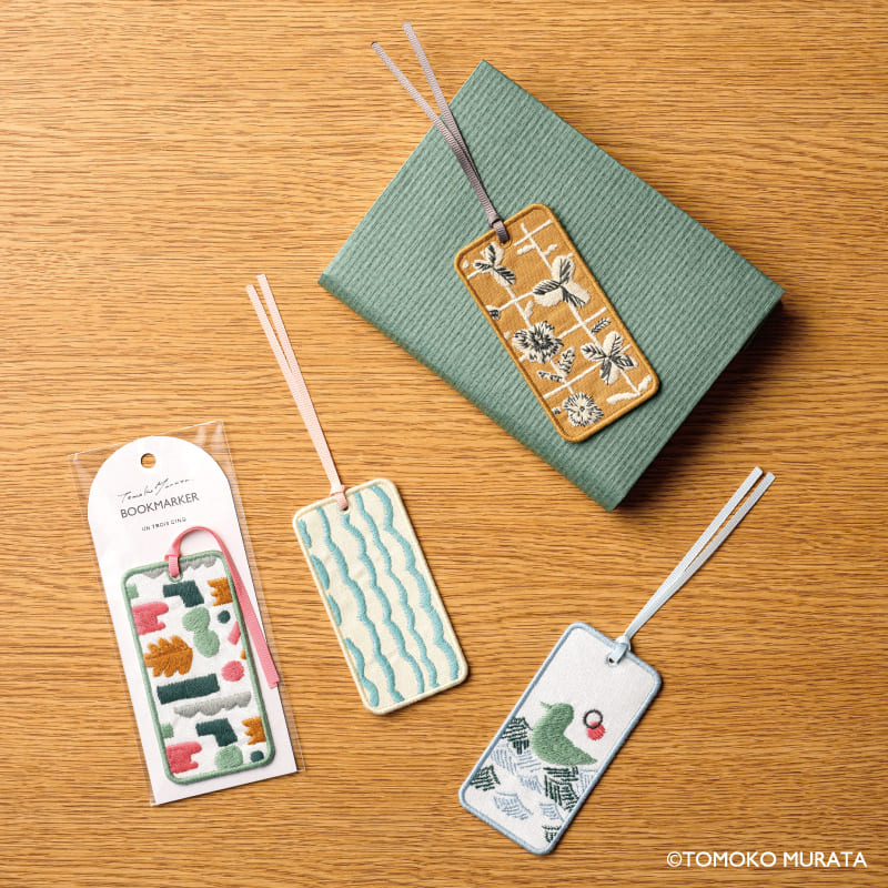 ムラタトモコ 刺繍しおり Seabird（海鳥）｜HISAGO ヒサゴ株式会社｜ラベル・伝票・雑貨・ラミネーター
