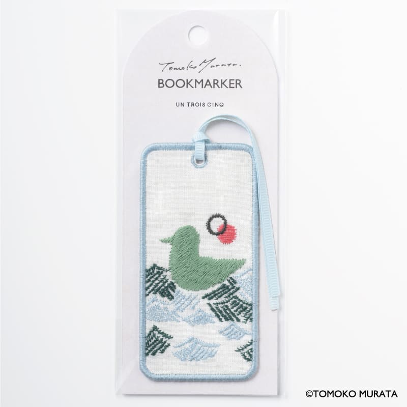 ムラタトモコ 刺繍しおり Seabird（海鳥）｜HISAGO ヒサゴ株式会社｜ラベル・伝票・雑貨・ラミネーター